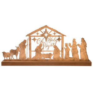 Laser Cut Nativity Scene | PTL Shopping Network